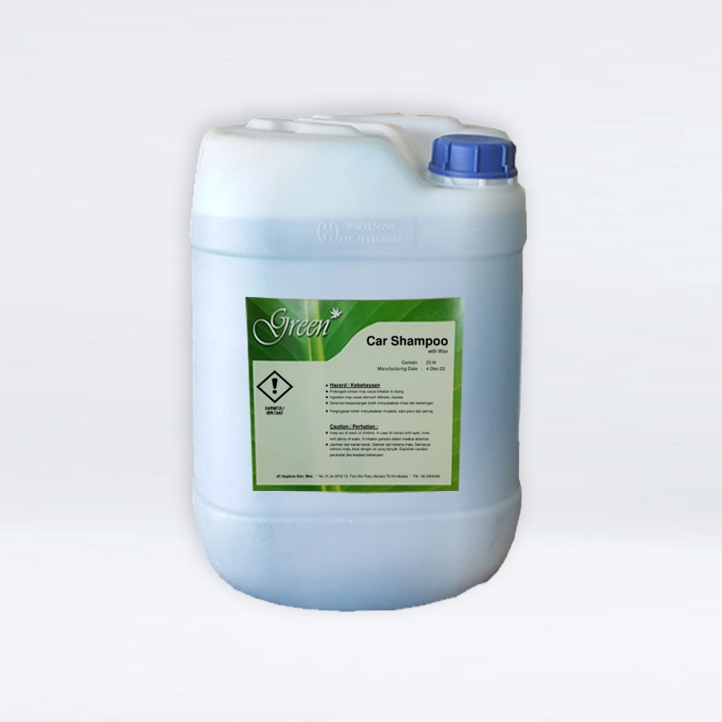 #Car Shampoo with Wax – 25 ltr Malaysia Manufacturer, Distrubutor and ...